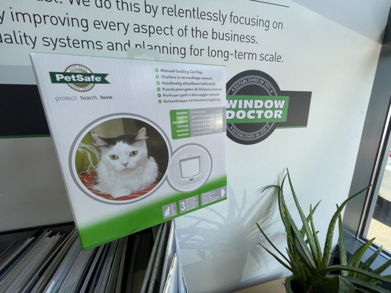 Cat flaps: What’s what and how to choose the right one.