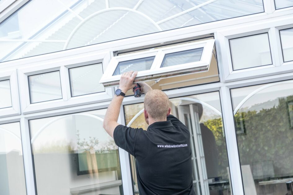 What is UPVC Window Spraying?